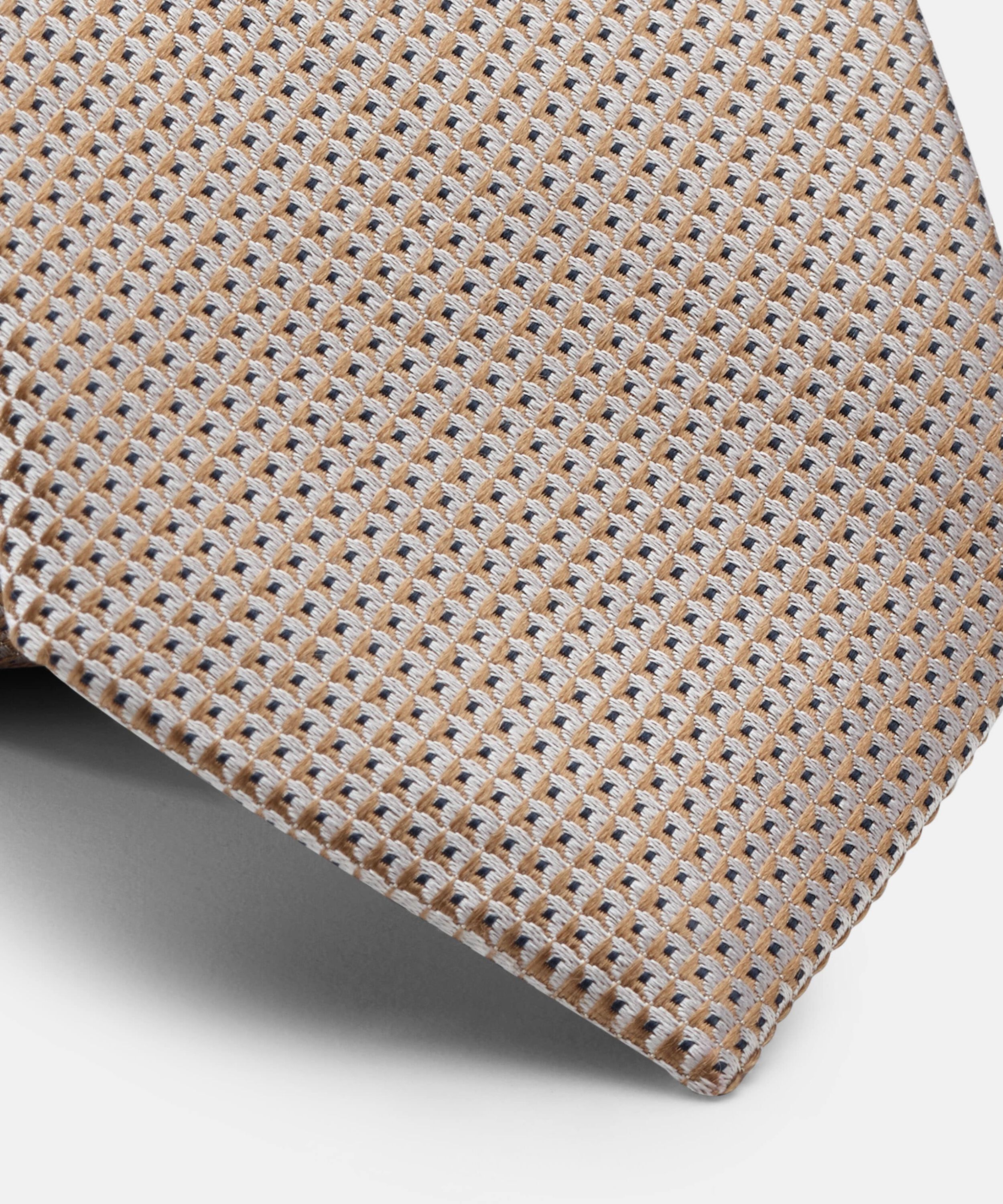 Silk Micro Texture Tie - Fawn | Ties | Politix